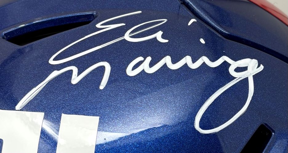 Eli Manning Signed New York Giants FS Authentic SpeedFlex Helmet Fanatics - Sports Integrity