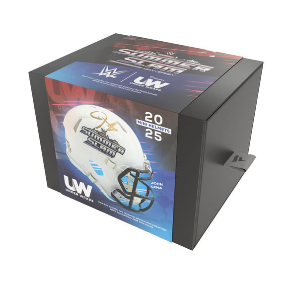 2025 WWE Under Wraps Summerslam Signed Mini Helmet Mystery Box - Sports ...