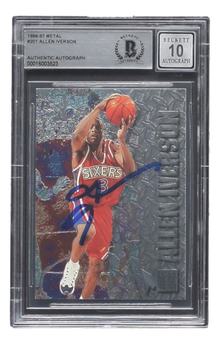 Allen Iverson Rookie Auto