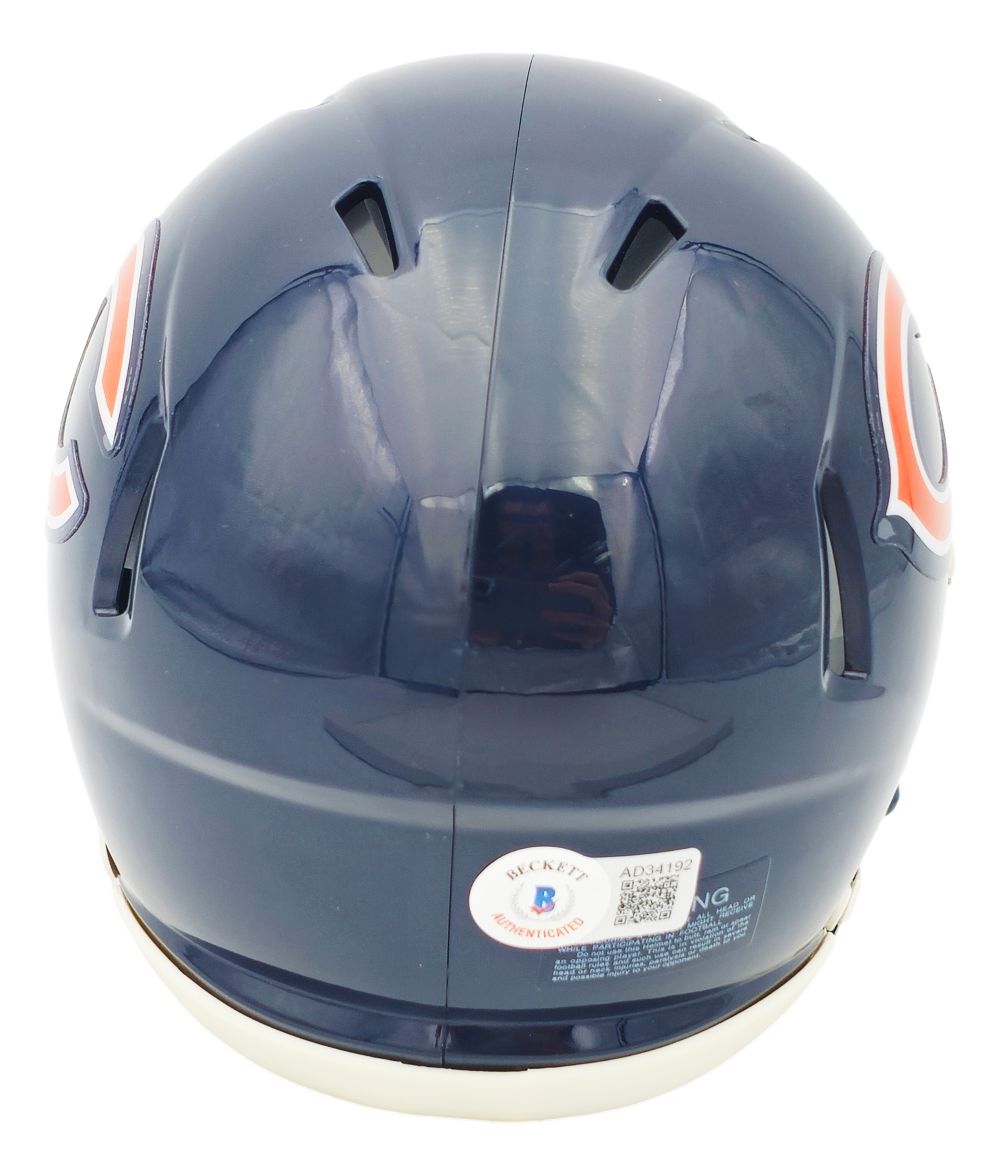 Chevy Chase Signed Chicago Bears Mini Speed Helmet BAS - Sports Integrity