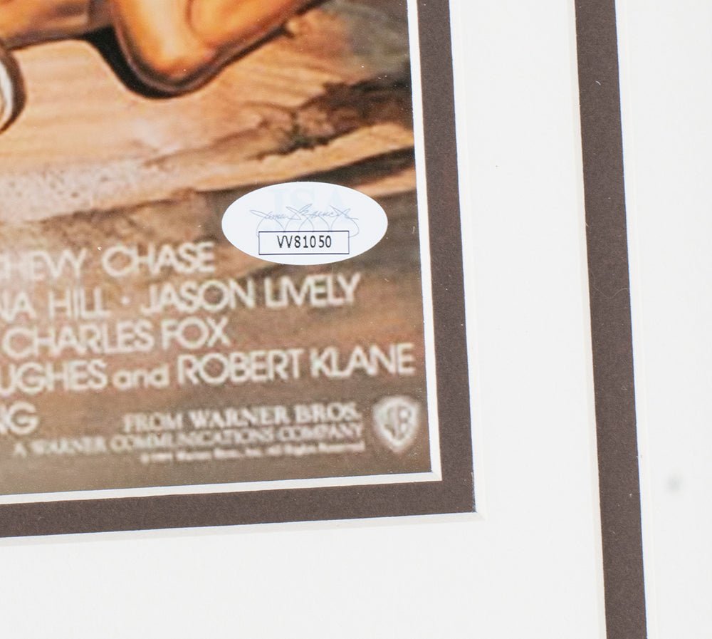 Chevy Chase Signed Framed 11x17 European Vacation Photo JSA – Sports ...