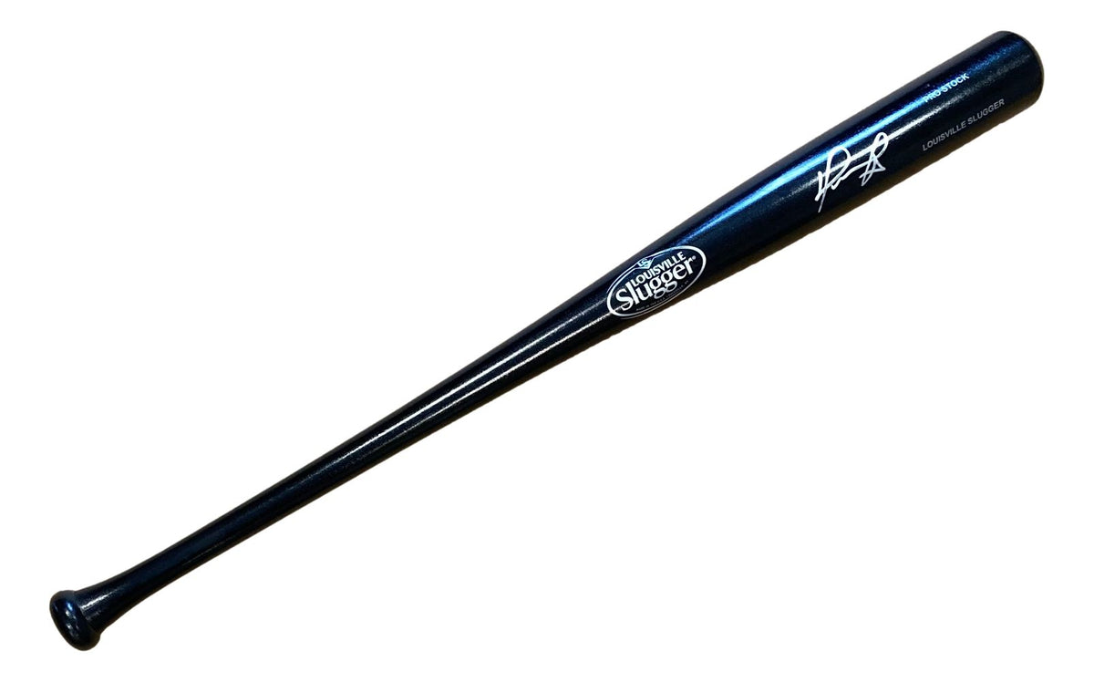 David Ortiz Red Sox Signed Black Louisville Slugger Bat JSA QR Hologram ...