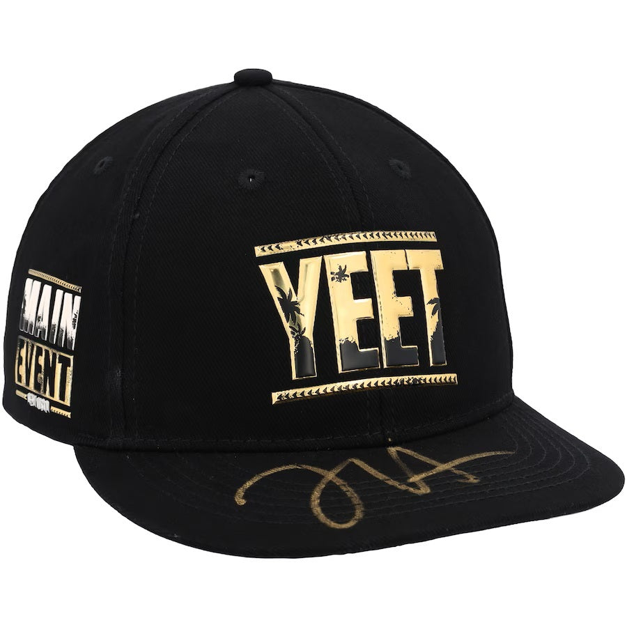 Jey Uso Signed WWE Yeet Snapback Hat Fanatics - Sports Integrity