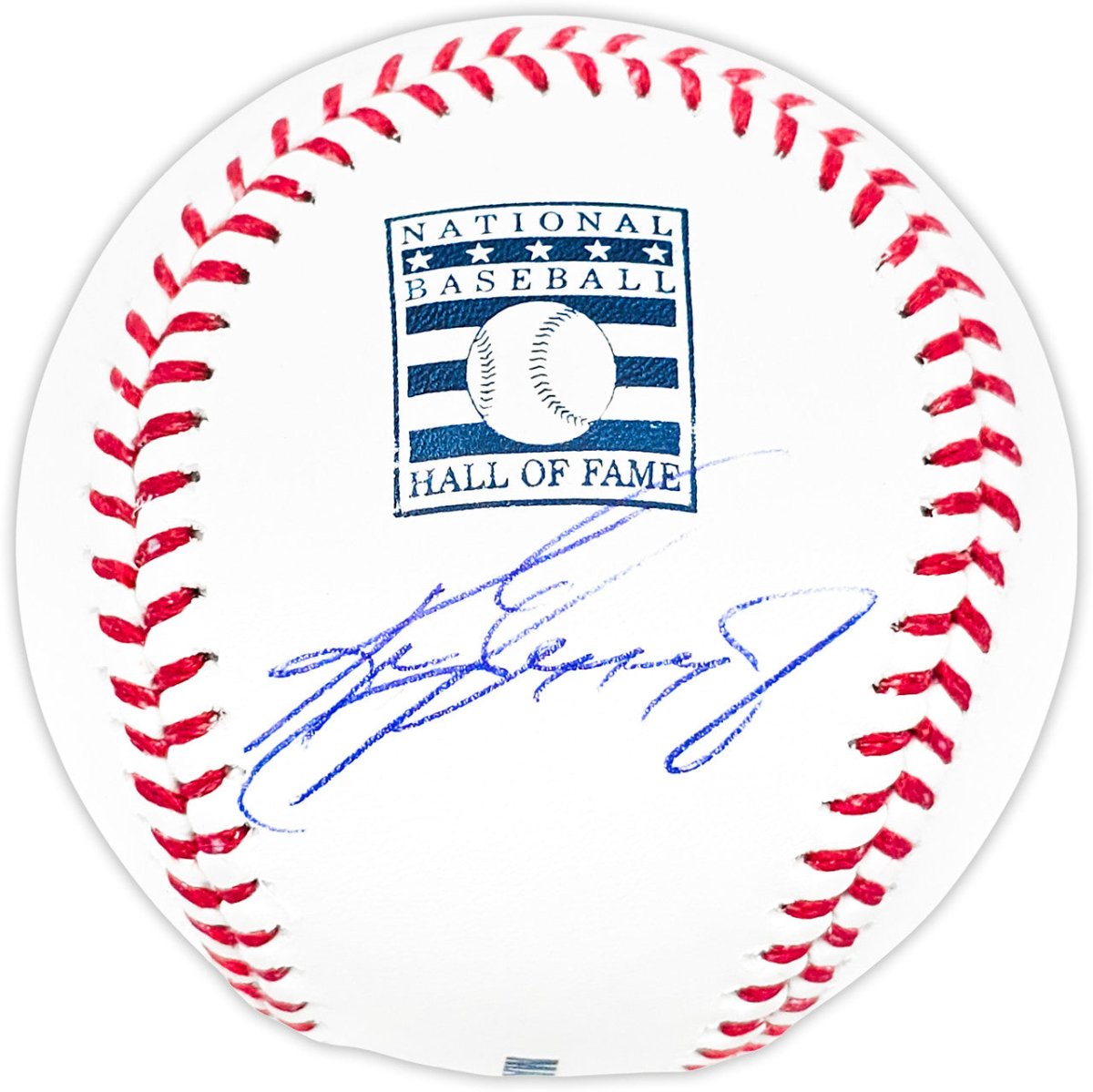 Ken Griffey Jr Seattle Mariners Signed Official Hall Of Fame Logo ...