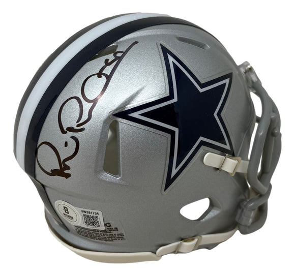 Michael Irvin Signed Dallas Cowboys Mini Speed Helmet BAS – Sports ...