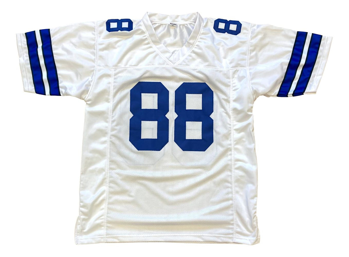 Michael Irvin Dallas Signed White Football Jersey BAS - Sports Integrity
