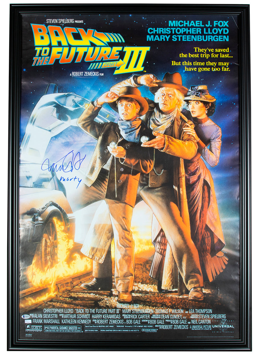 Back To The Future Movie Poster