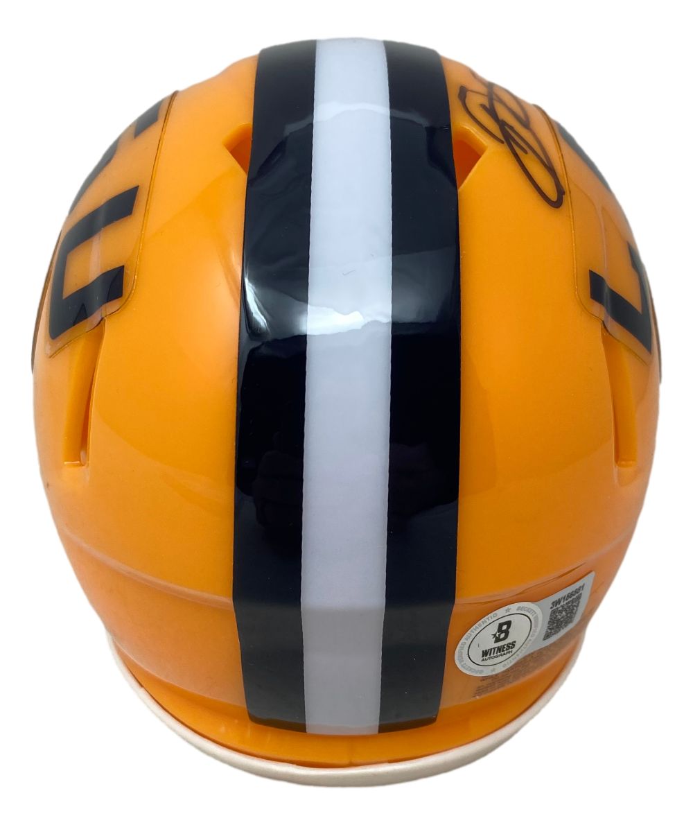 Odell Beckham Jr Signed LSU Tigers Mini Speed Helmet BAS – Sports Integrity