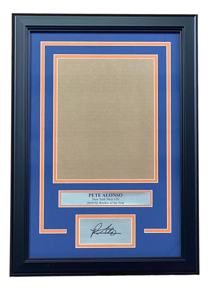 Pete Alonso New York Mets 8x10 Vertical Photo Laser Engraved Signature ...