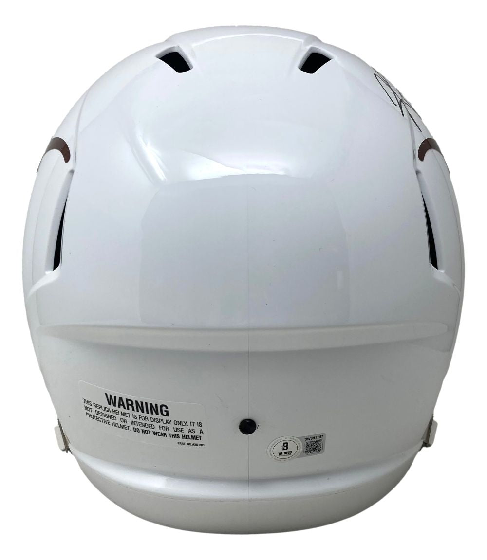 Ricky Williams Signed Texas Longhorns FS Speed Replica Helmet 98 ...