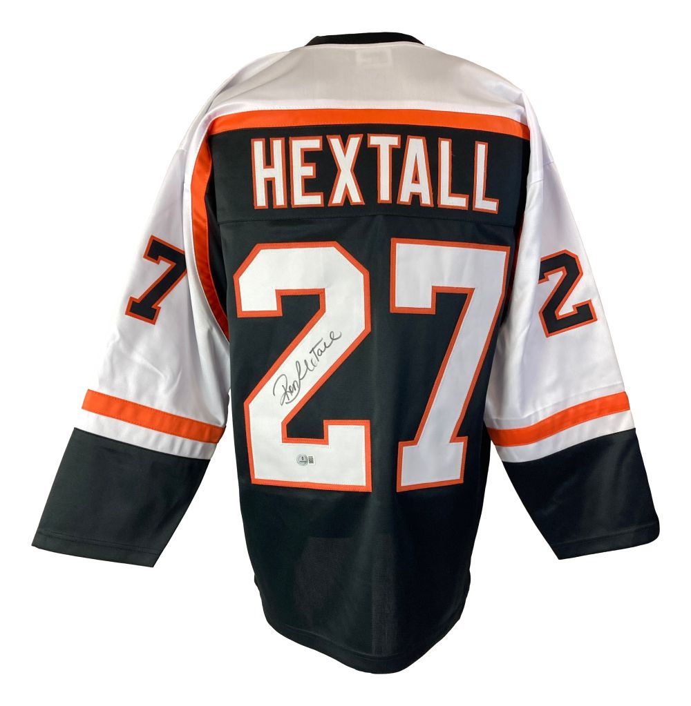 Ron Hextall Philadelphia Signed Black Hockey Jersey BAS - Sports Integrity
